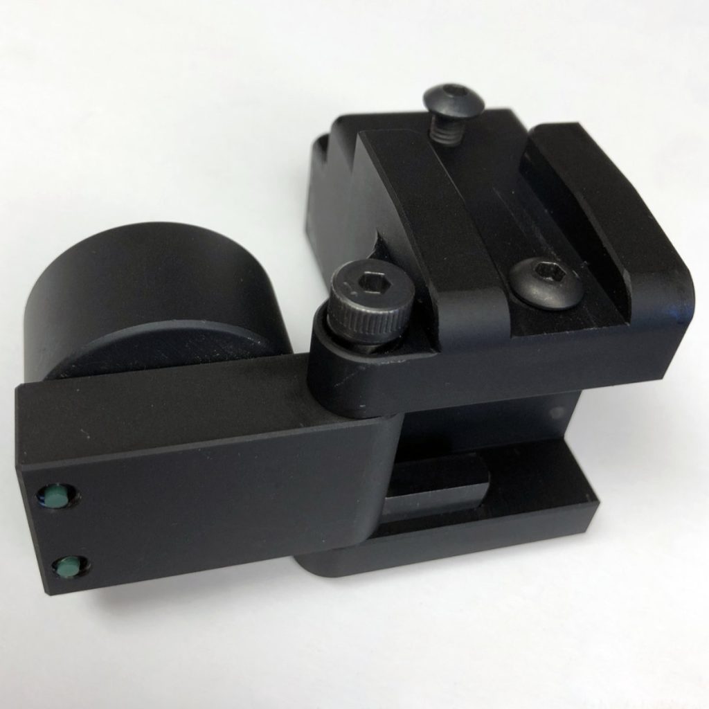 Side folding unit allows AR Stock to be used. Made from 6061 Aluminum ...
