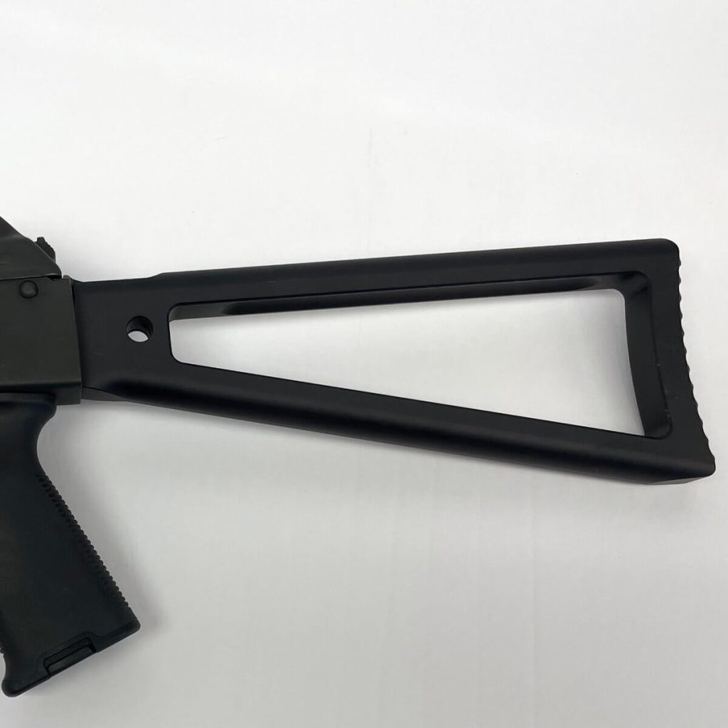 Fixed triangle stock Black anodized 6061 billet aluminum AKM Fixed ...